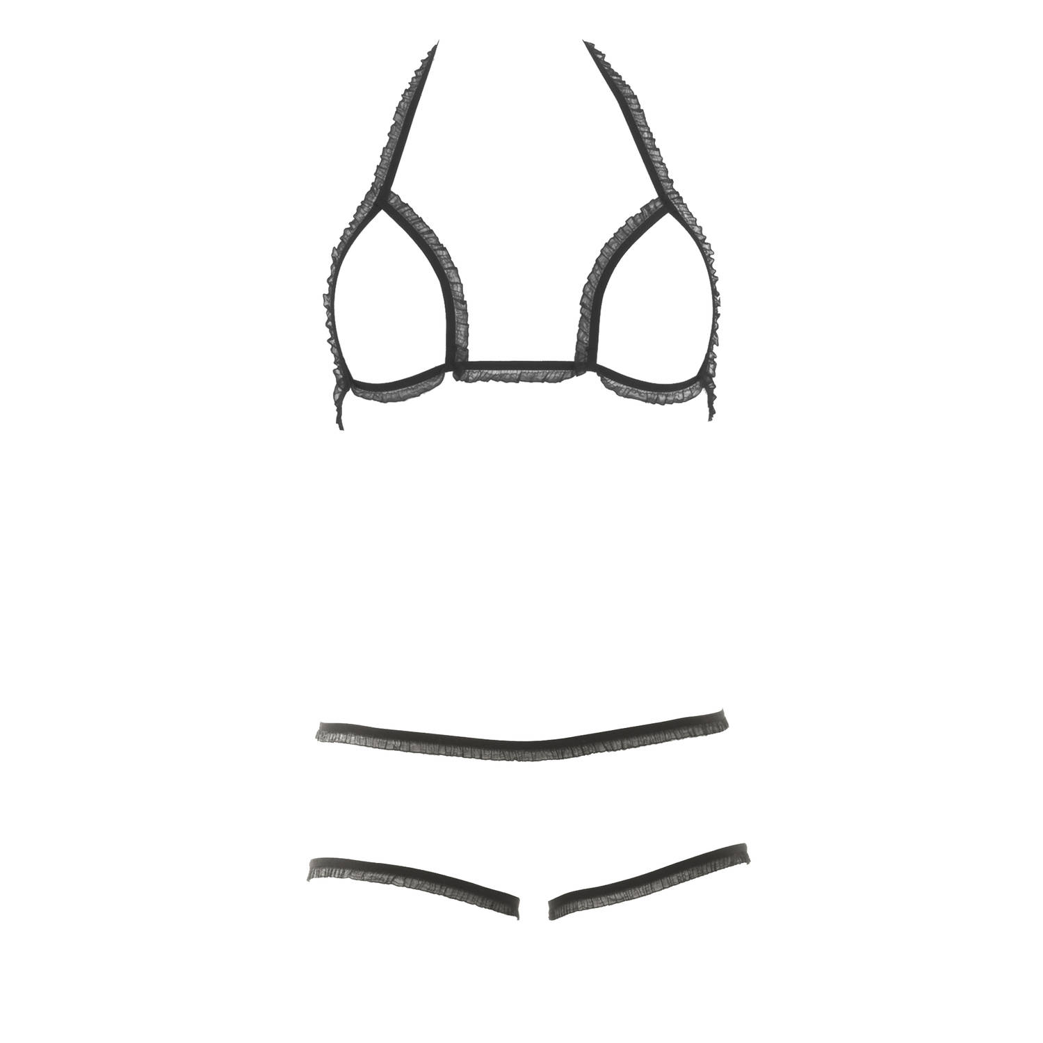 Open lingerie set Maison Close Le Petit Secret Dentelle