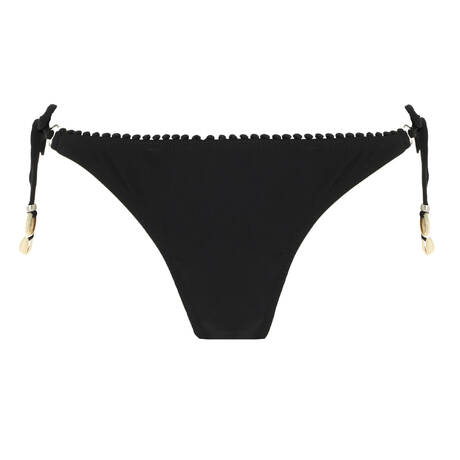 Tie side bikini bottom Drea Banana Moon Black