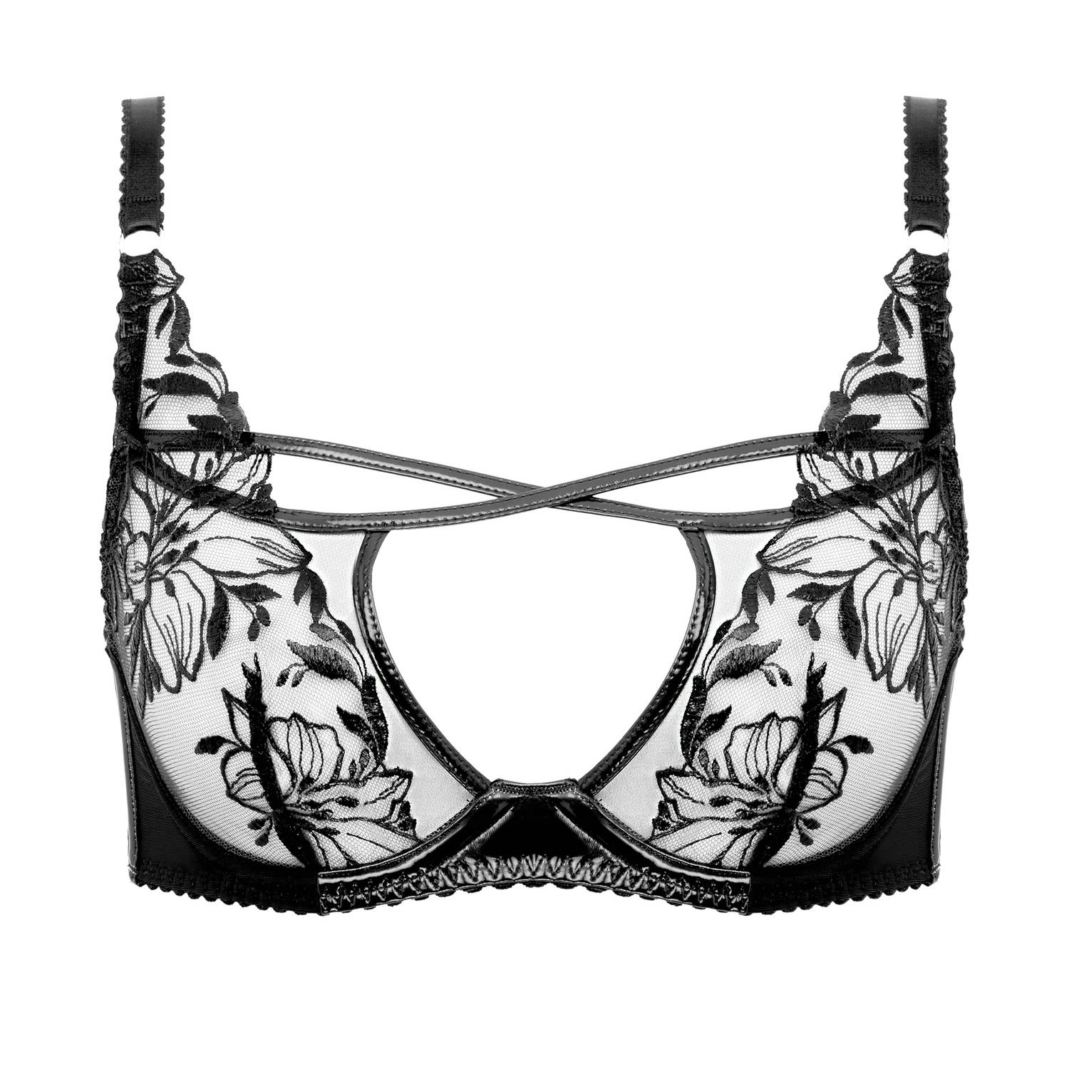 Agent Provocateur 3 pieces lingerie set Ozella Black