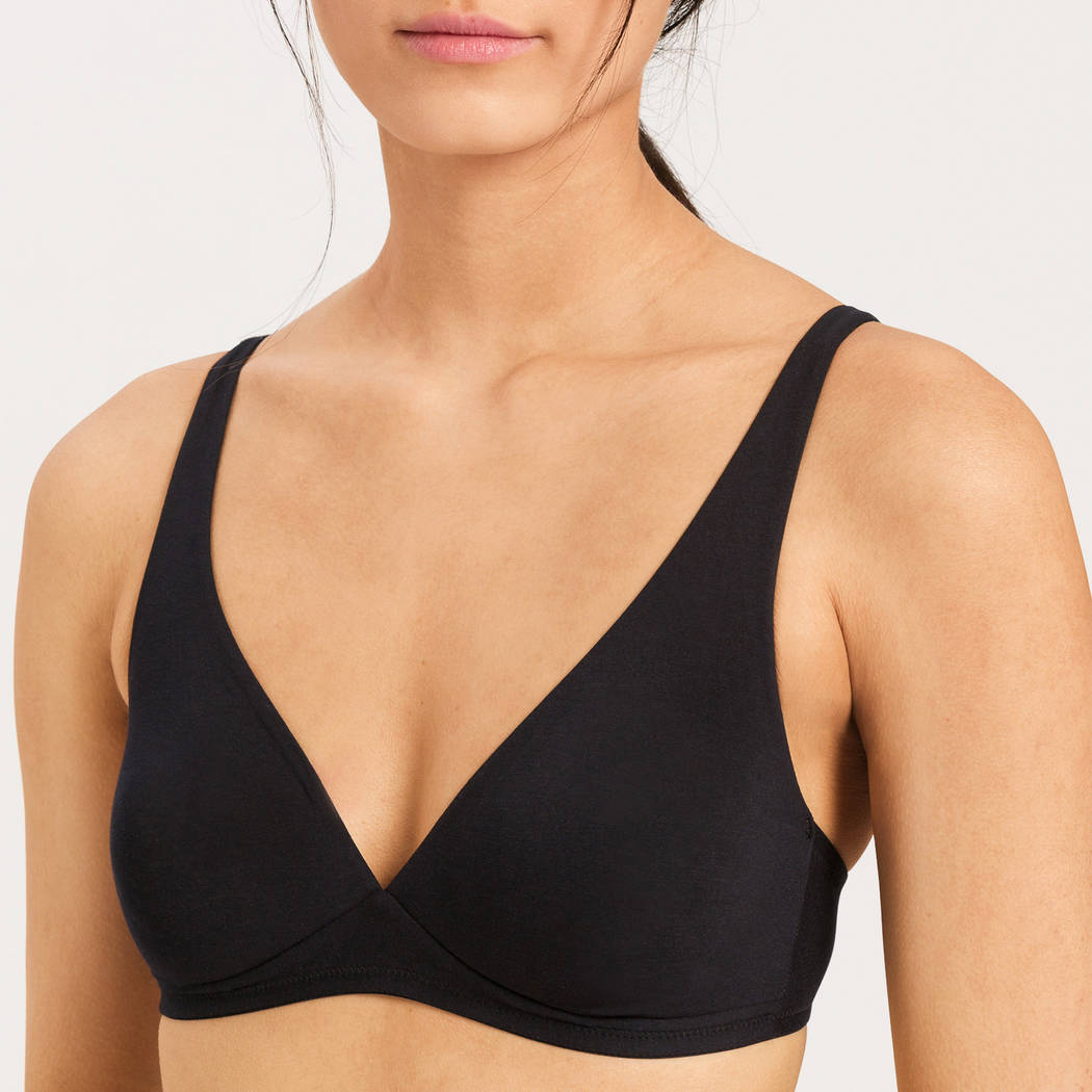 Cotton wireless bra Hanro Cotton Sensation