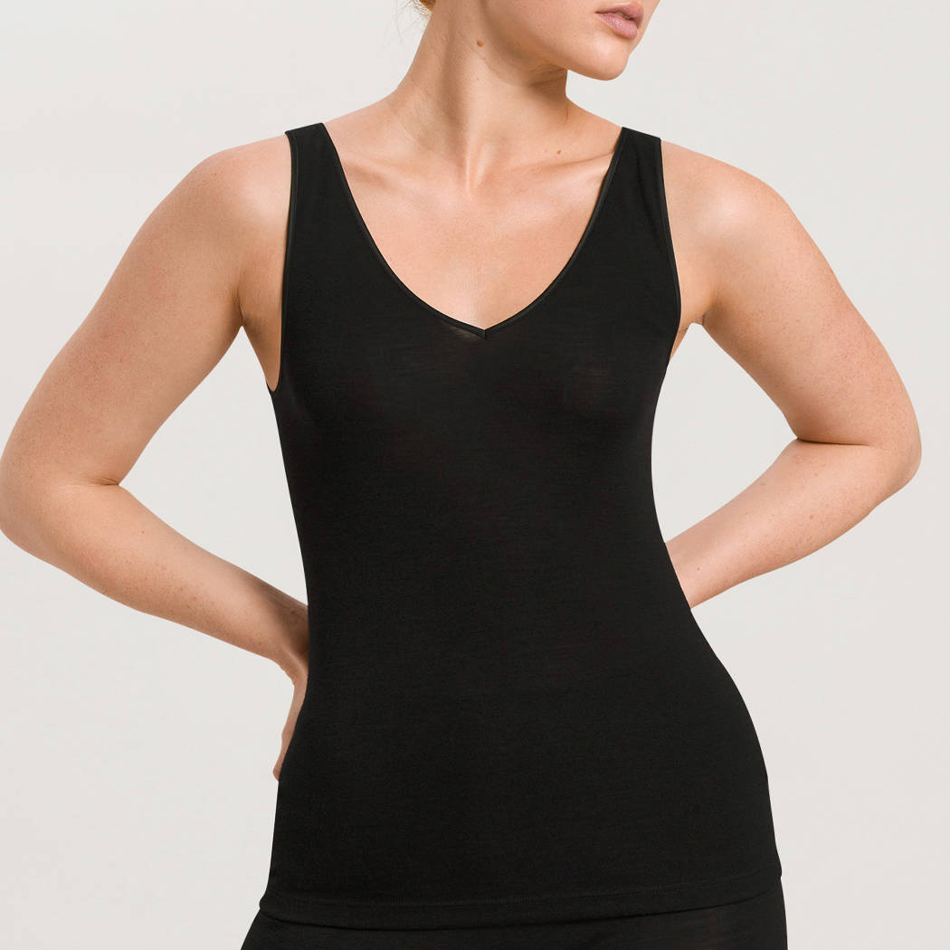 Wool and silk tank Hanro Woolen silk