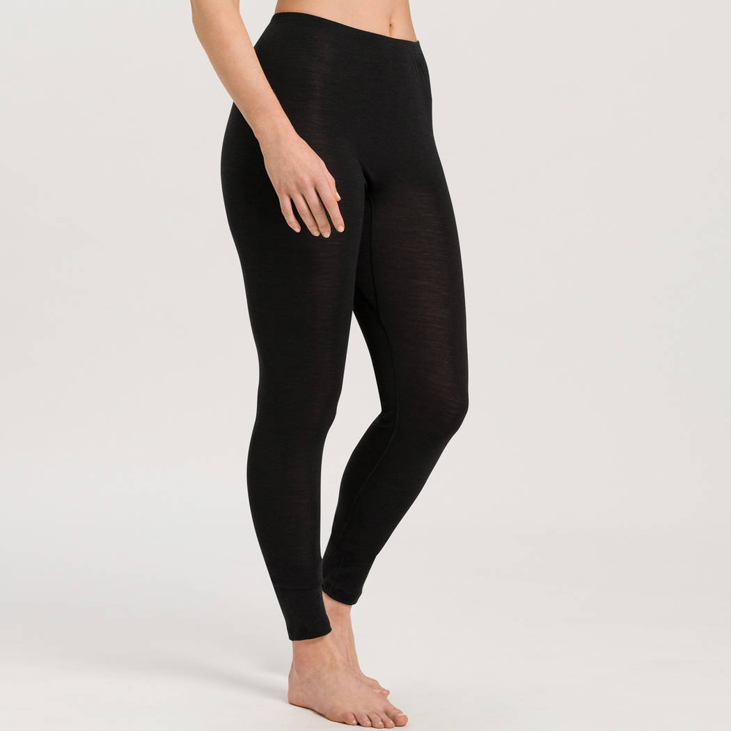 Wool and silk leggings Hanro Woolen silk