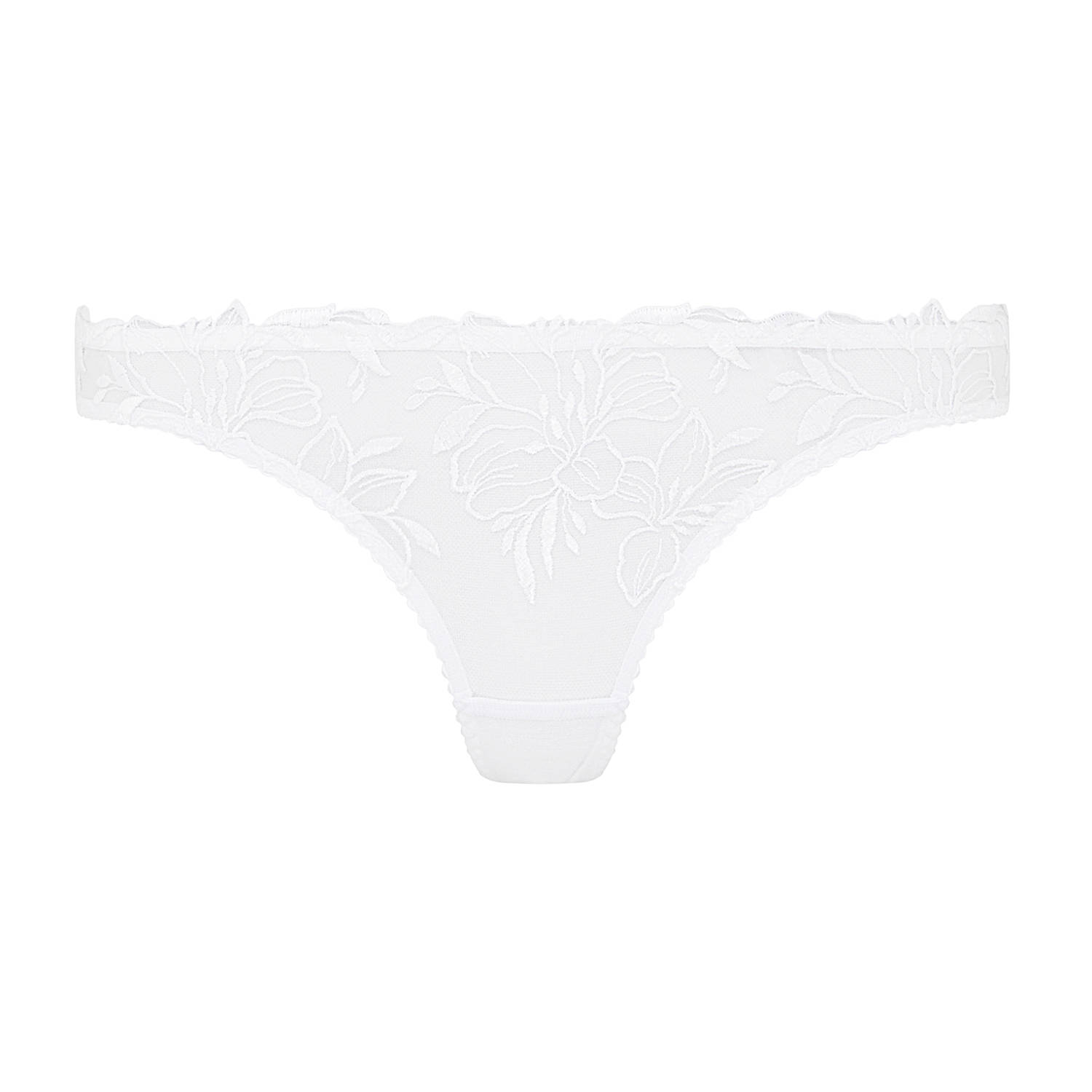 Agent Provocateur ensemble lingerie 3 pièces Ozella Blanc