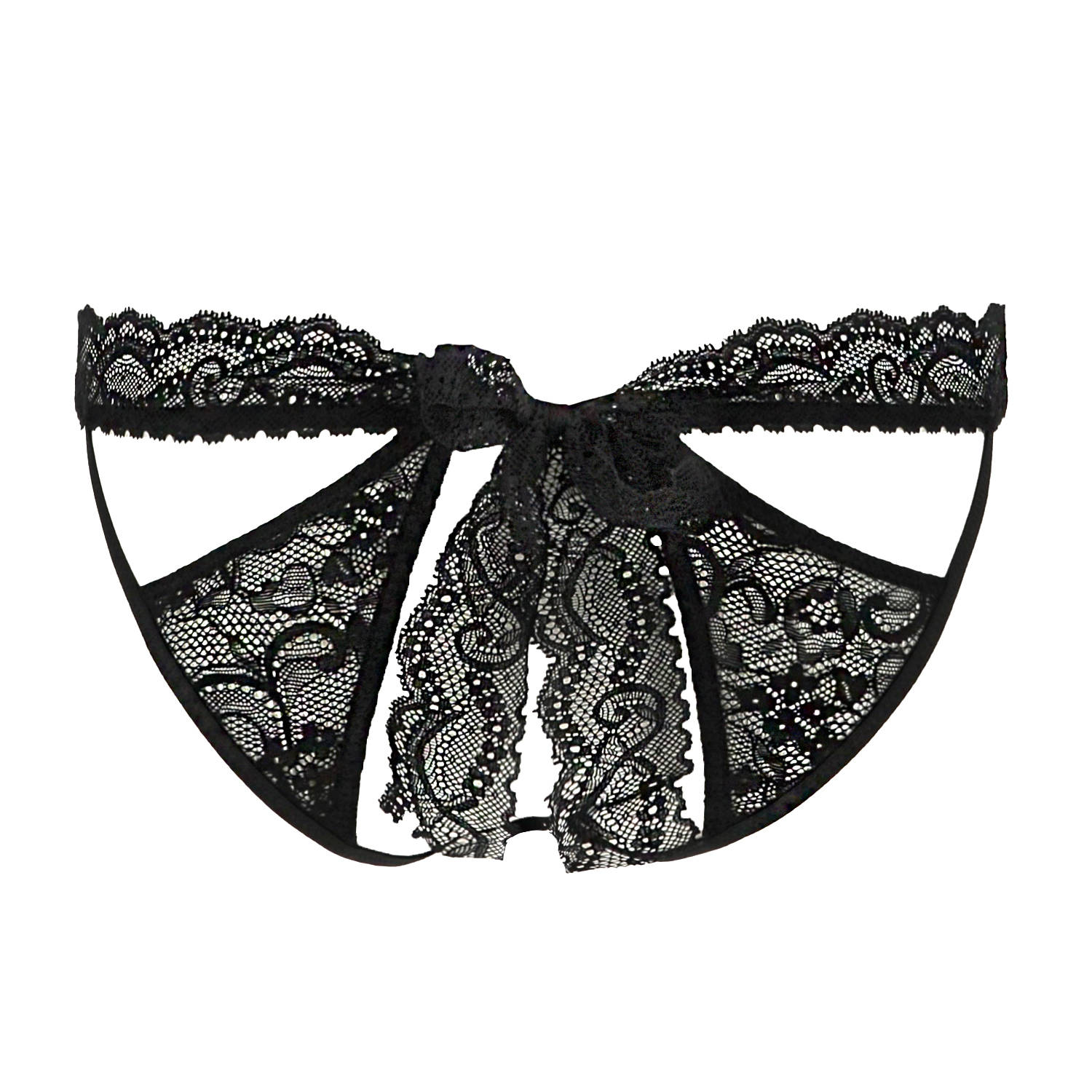 Cheeky lace open brief Aubade Boite à Désir
