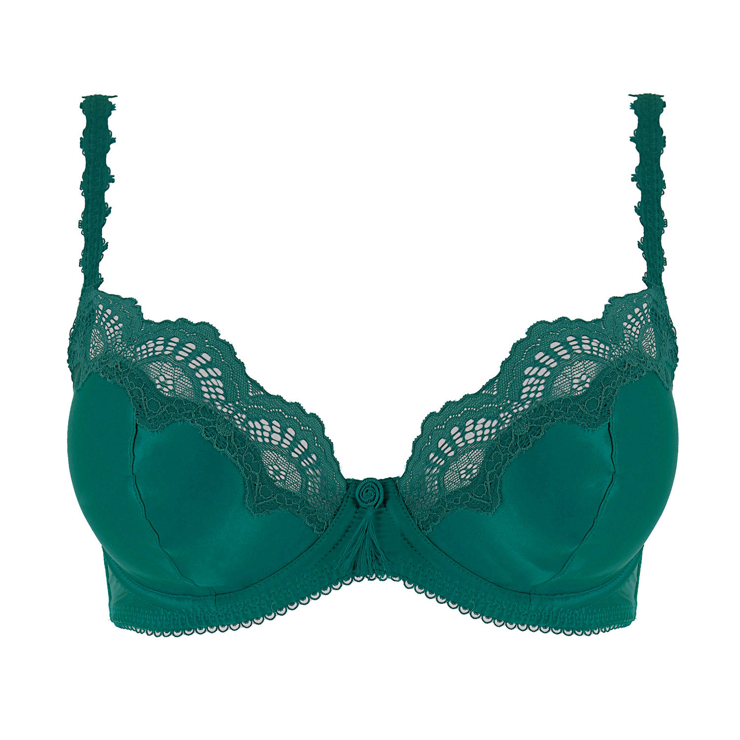 Satin demi-cup bra Dita Von Teese Star Lift