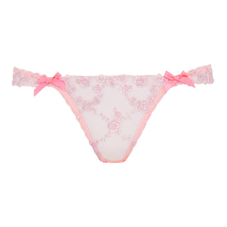 Agent Provocateur 2 pieces lingerie set Adelie Baby Pink/Hot Pink