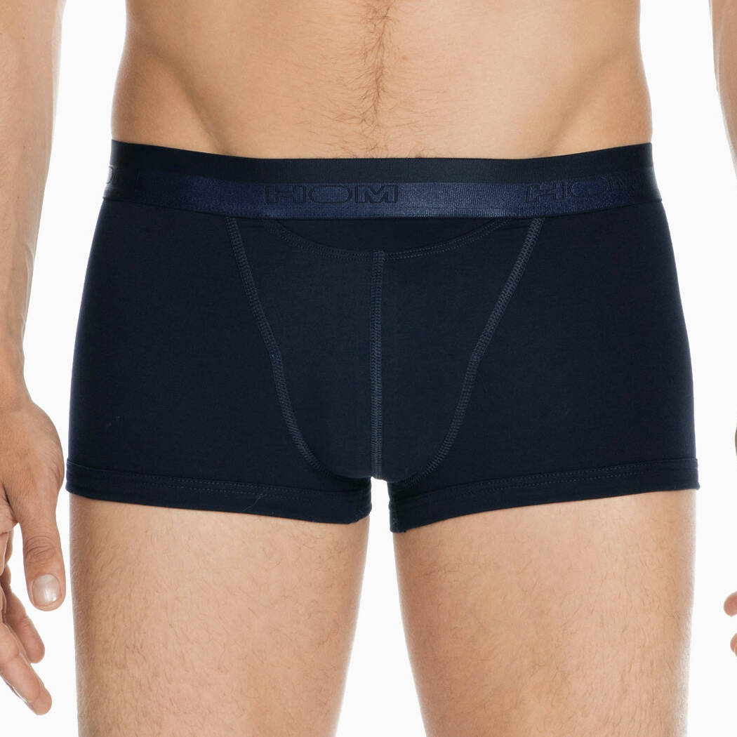 Cotton and modal men's boxer brief with HO1 opening HOM HO1