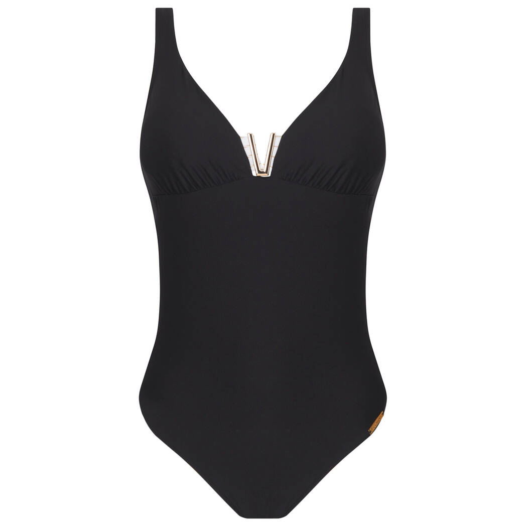 Wireless one-piece swimsuit with low back Lise Charmel Audace Océan