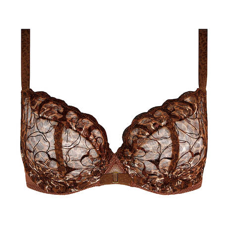 Chantelle 2 pieces lingerie set Fleurs Leo Print