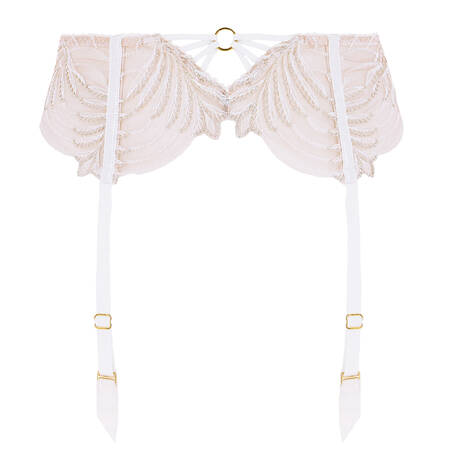 Aubade 3 pieces lingerie set Hypnolove Gold Feather