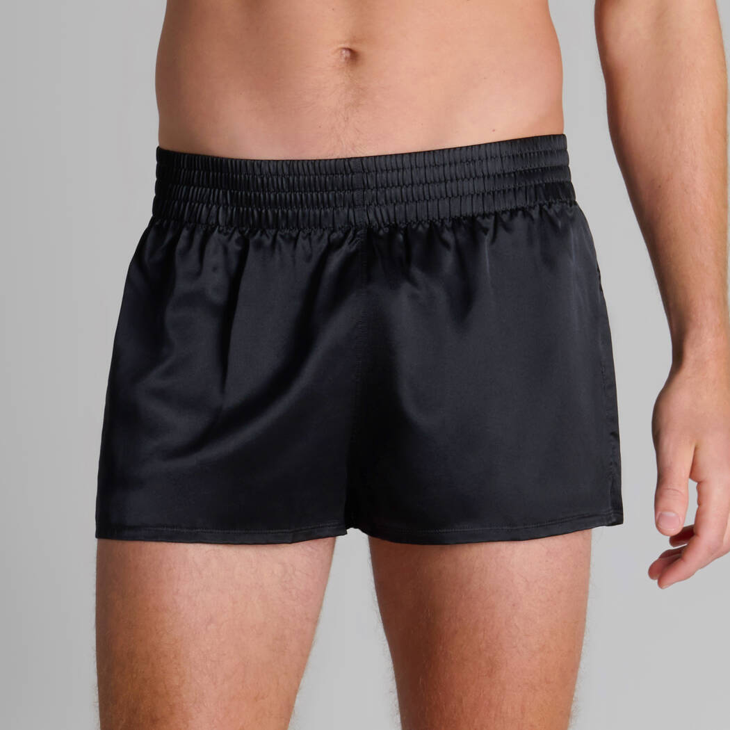 Silk men's boxer shorts Rendez-vous Maison Close Classics