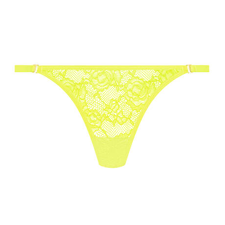 Maison Close 2 pieces lingerie set Flashback Néon Jaune Fluo