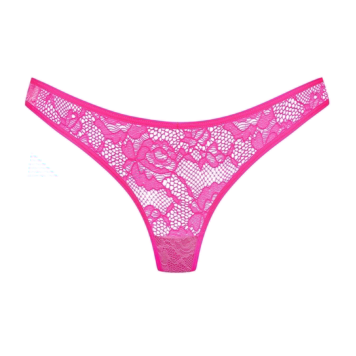Maison Close 2 pieces lingerie set Flashback Néon Rose fluo