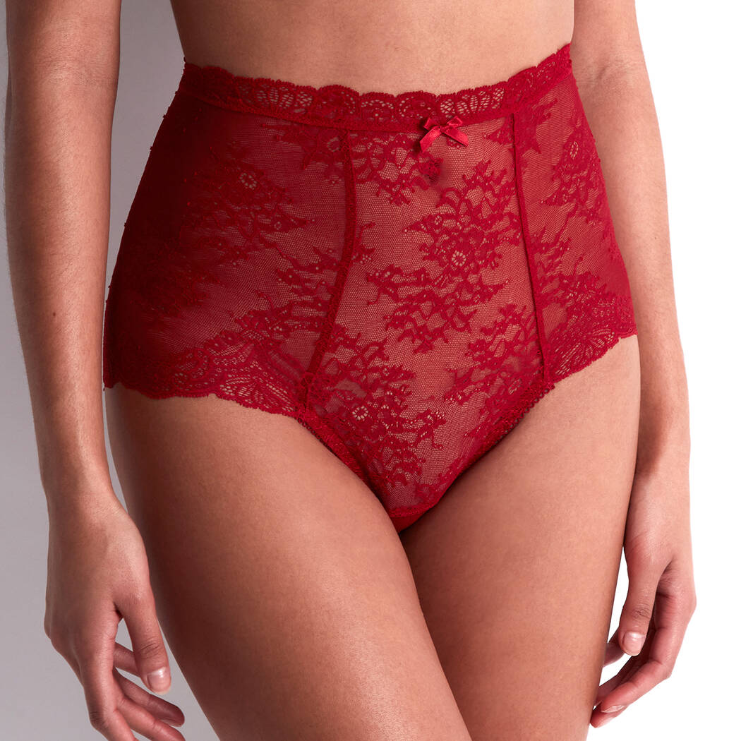Lace high-waisted panty Aubade Danse des Sens
