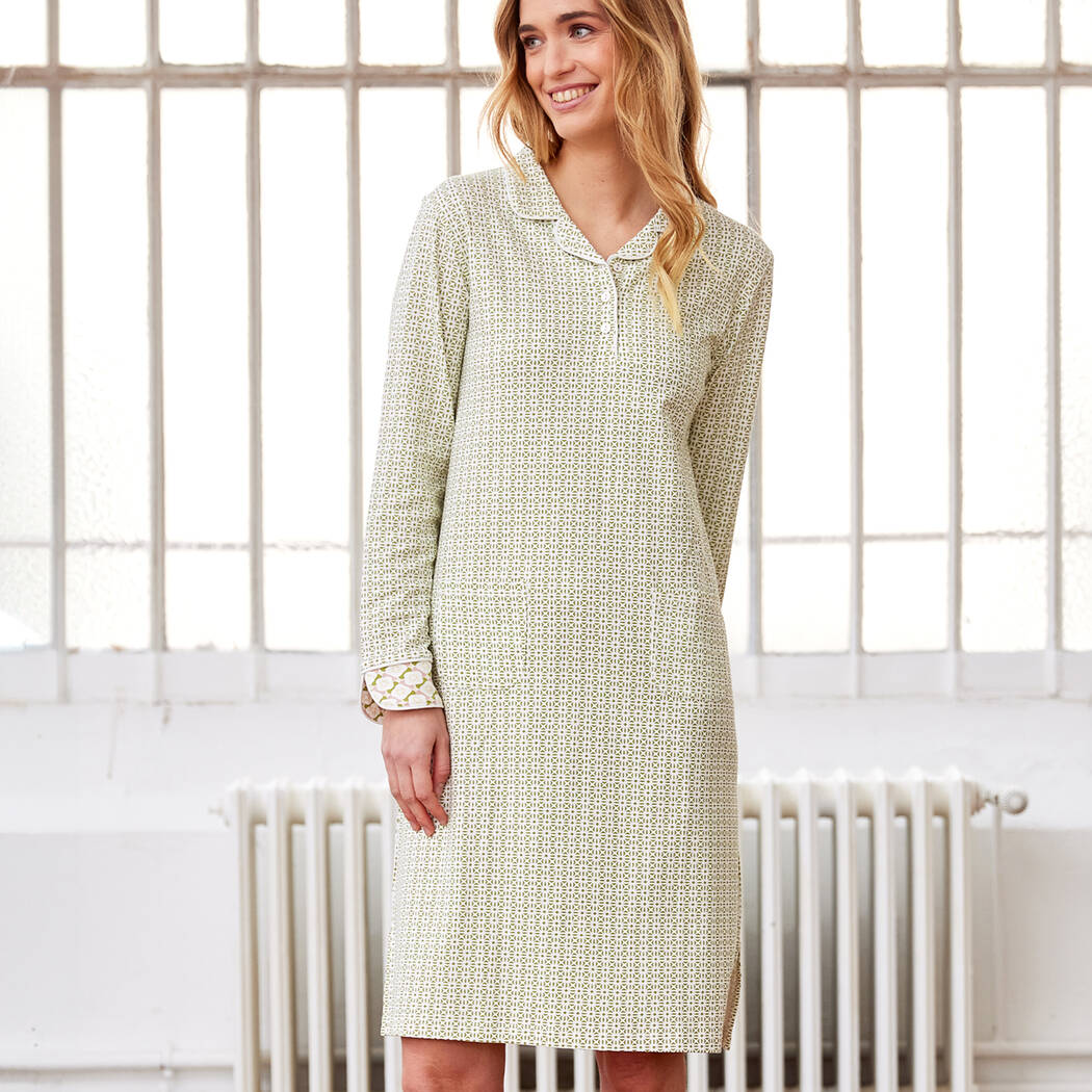 Cotton nightgown Canat Retro