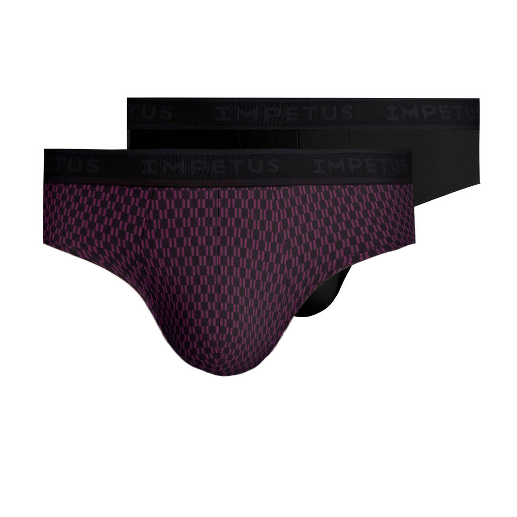 Cotton 2-pack men's briefs Impetus Matisse