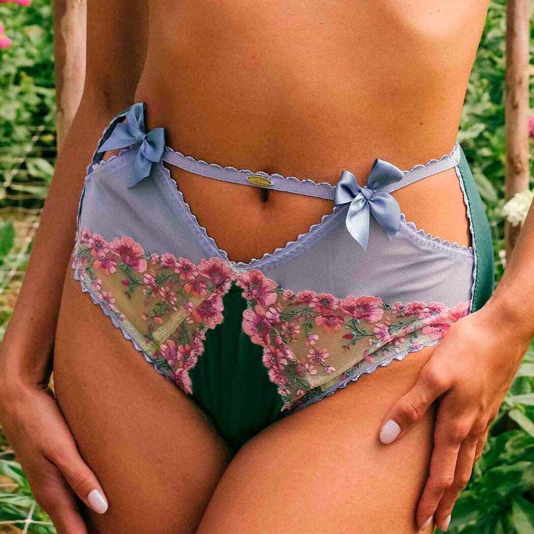 High-waisted panty Nette Rose Bobbie
