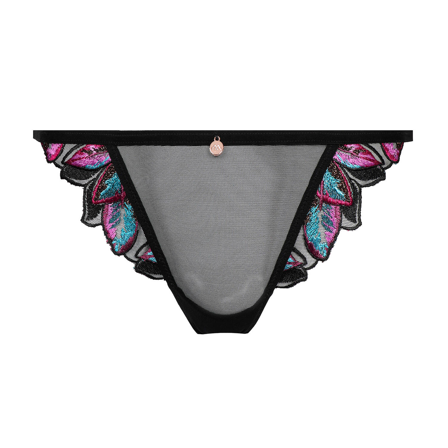 Atelier Amour 3 pieces lingerie set Oiseau de Paradis Multico