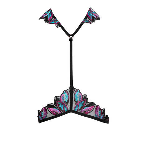 Atelier Amour 4 pieces lingerie set Oiseau de Paradis Multico