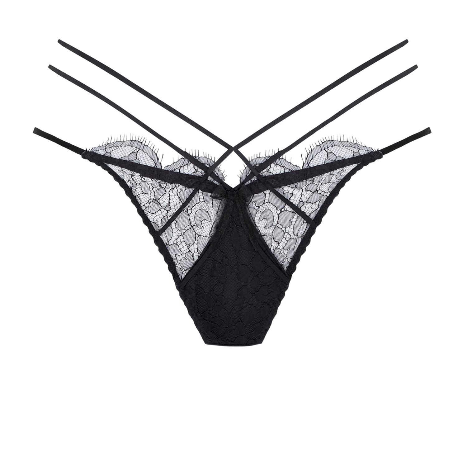 Satin and lace brief Agent Provocateur Halley