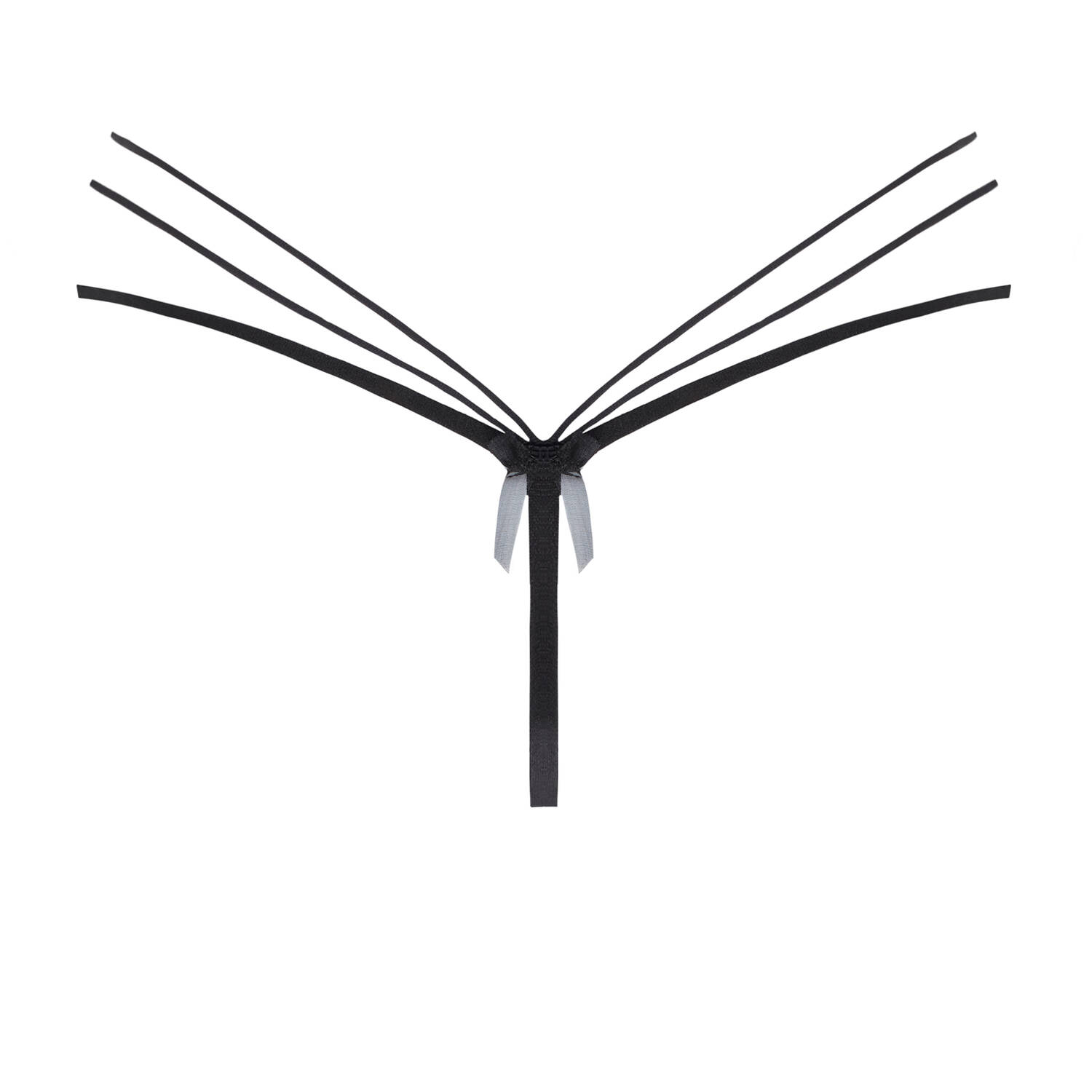 Satin and lace thong Agent Provocateur Halley