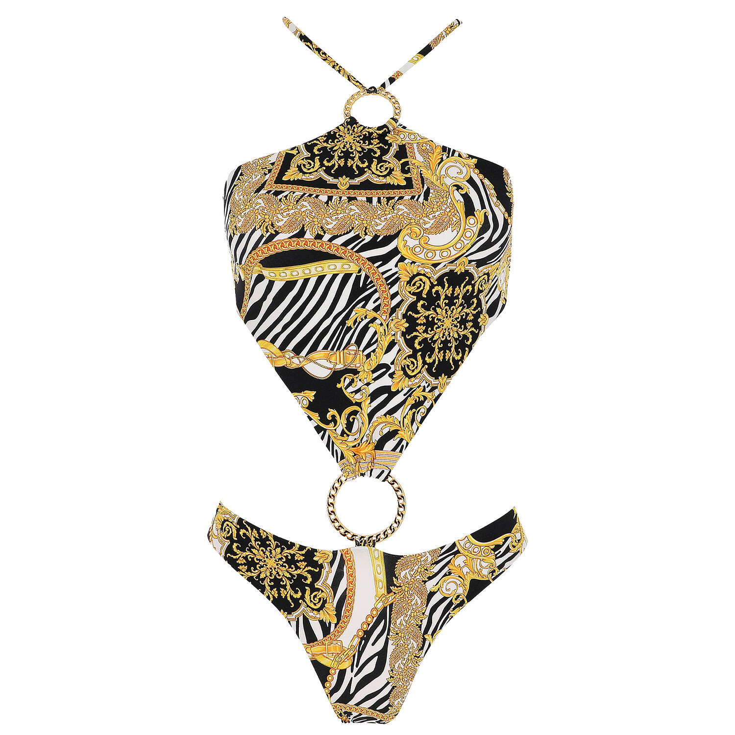 Wireless trikini one-piece swimsuit Luli Fama Goddess Vibes