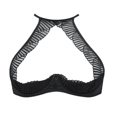 Coco de Mer 2 pieces lingerie set Athena Black