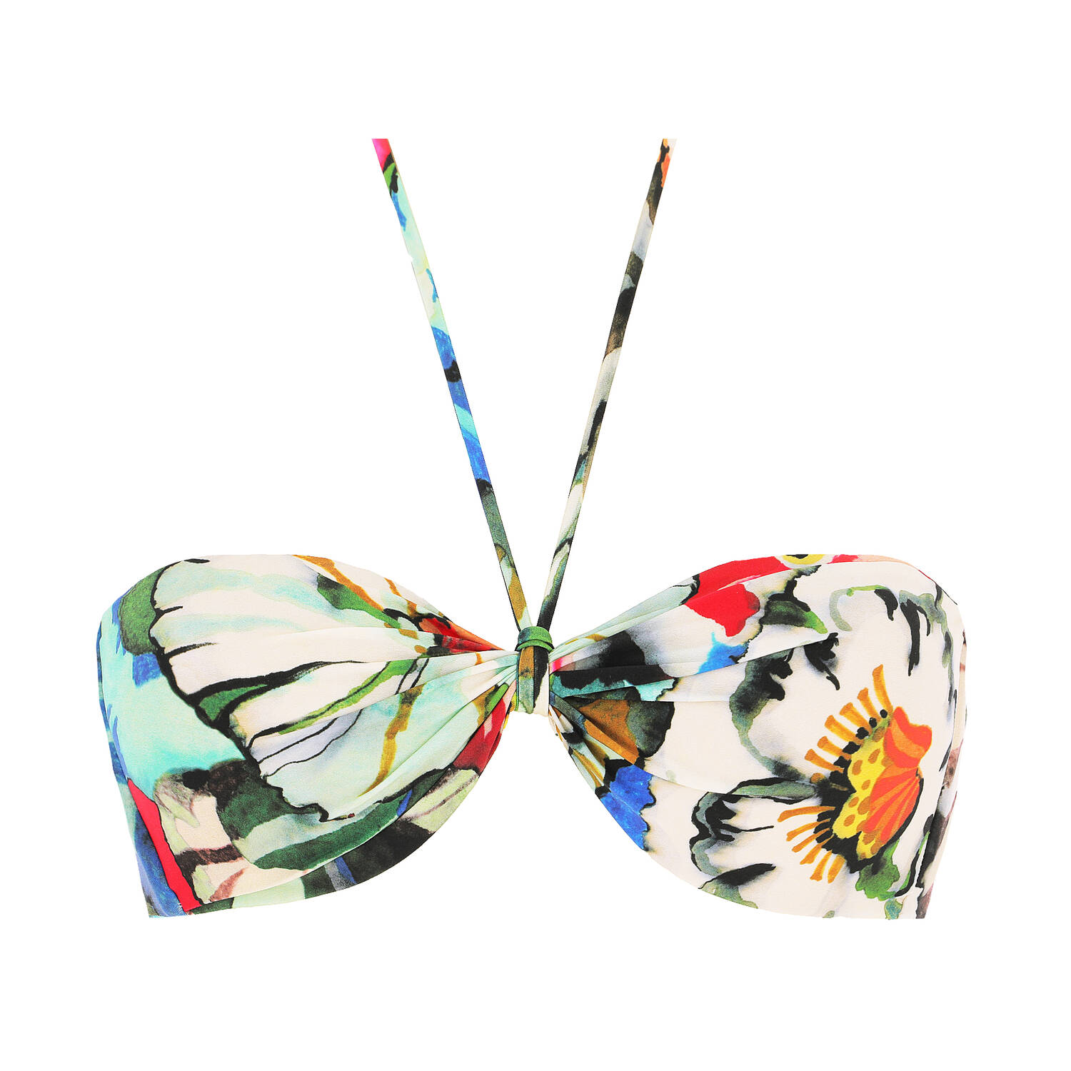 Haut de maillot de bain bandeau coques Bahati Pain de Sucre Flower