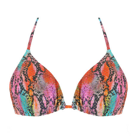 Luli Fama 2 pieces swimwear set Electric Skin Multicolor