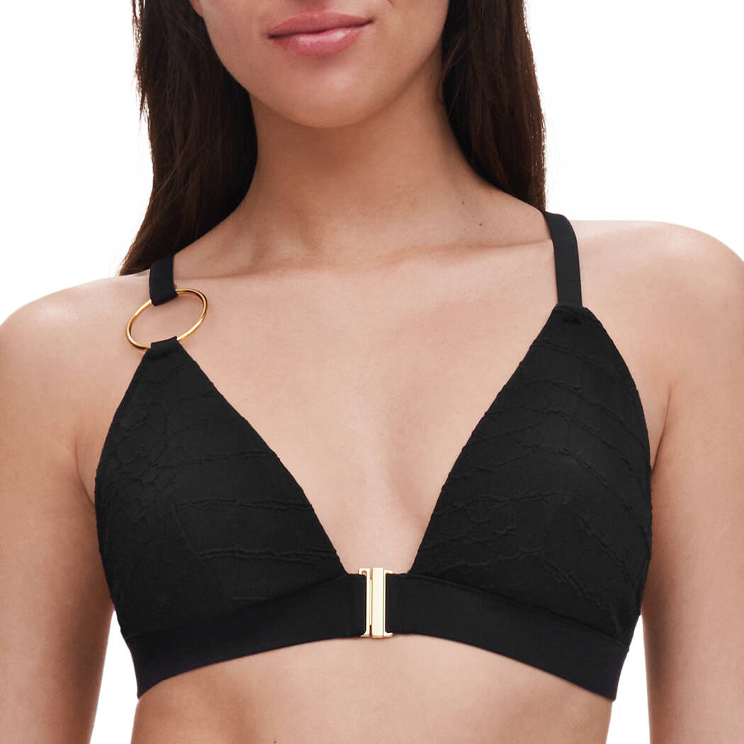 Front opening triangle bikini top Chantelle Eclipse