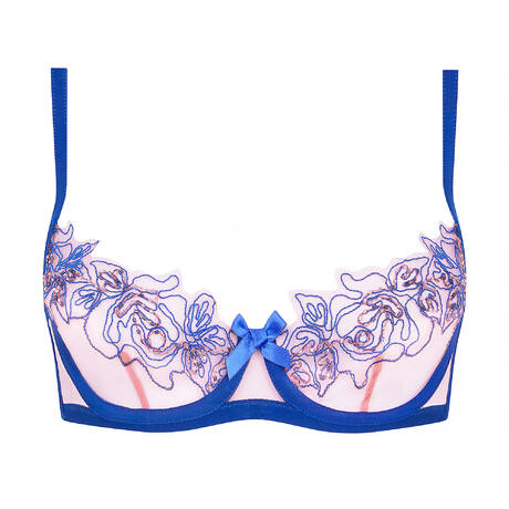Agent Provocateur 3 pieces lingerie set Lindie Pink/Blue