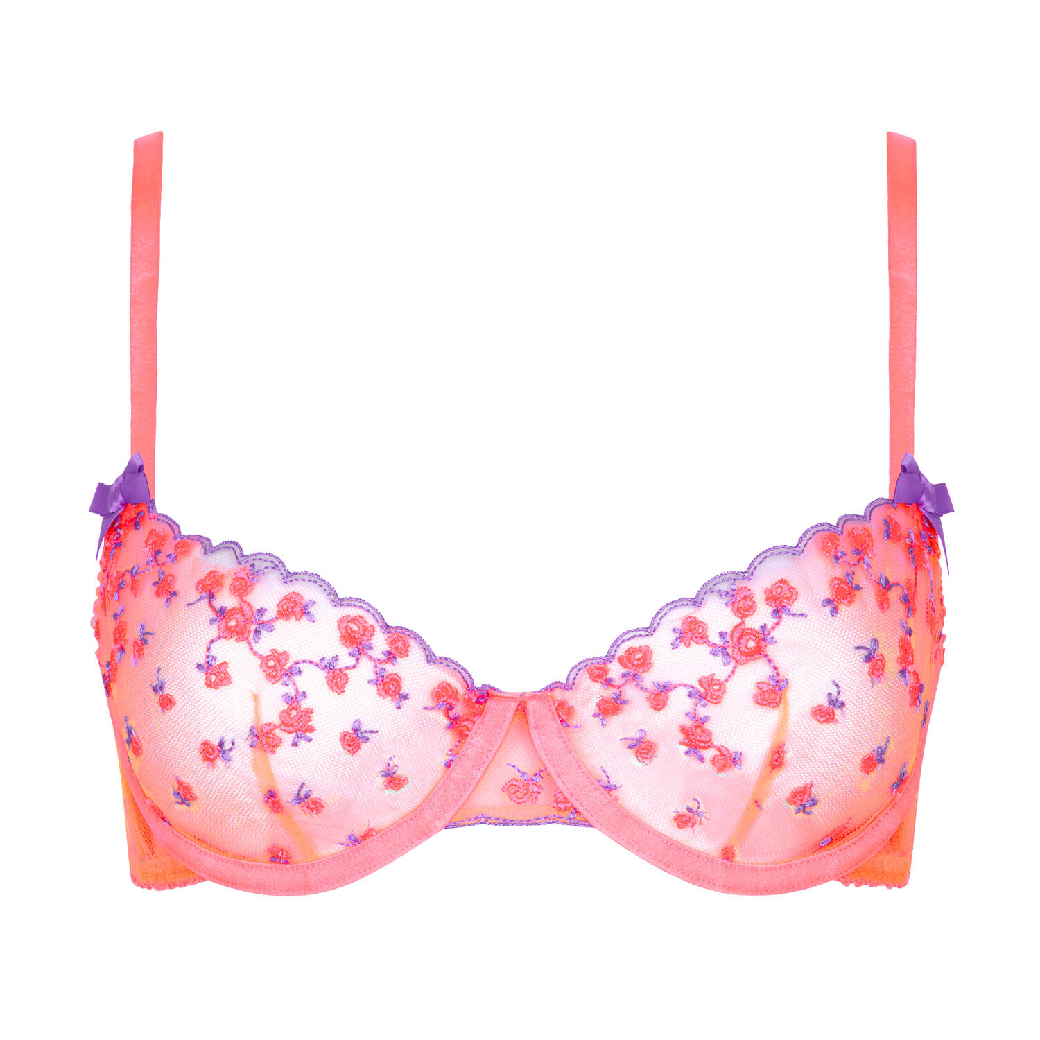 Agent Provocateur 3 pieces lingerie set Lissa Pink/Lilac