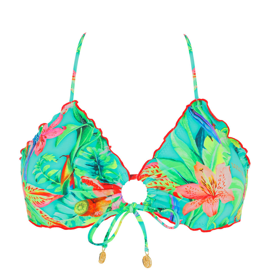 Luli Fama 2 pieces swimwear set Carribean Fantasy Multicolor