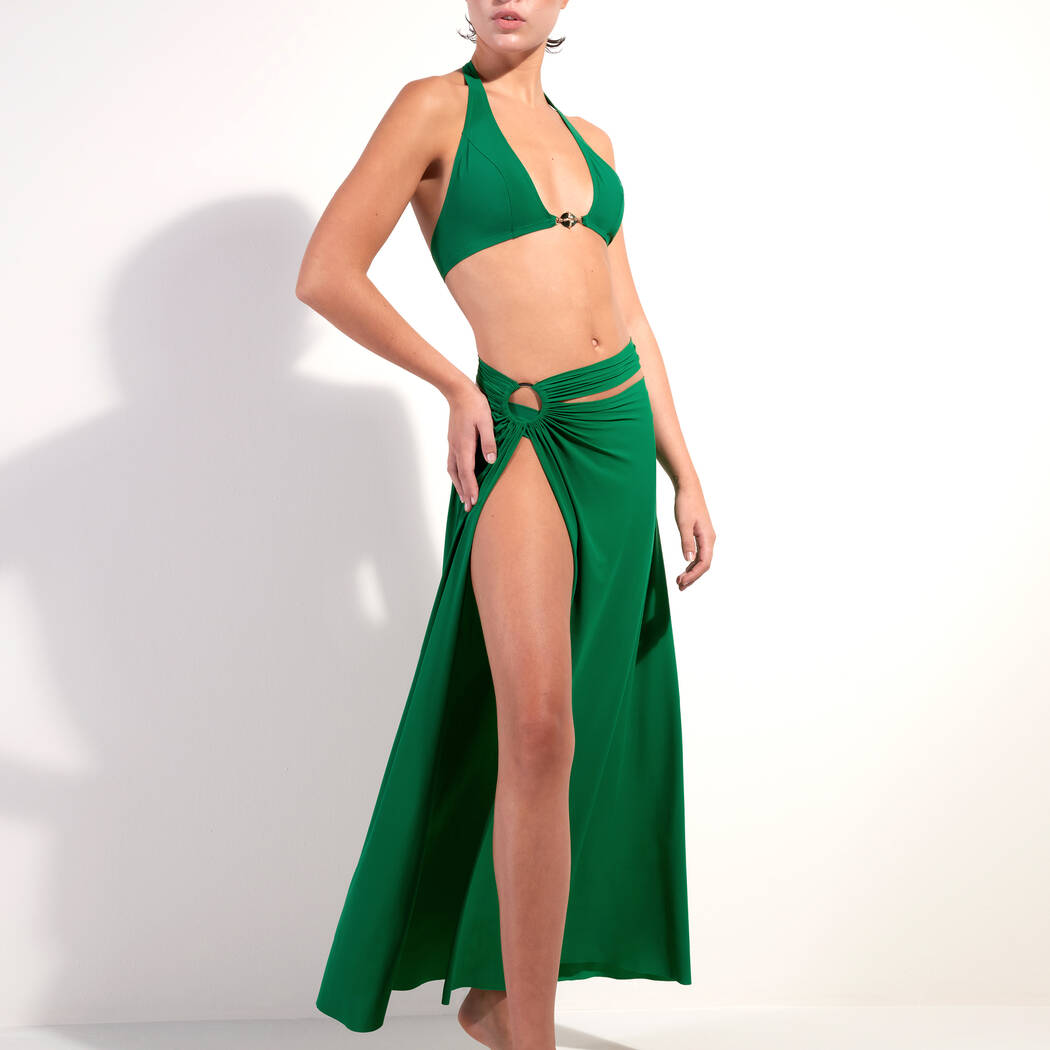 Pain de Sucre 3 pieces swimwear set Sensitive Uni life Cut Jade