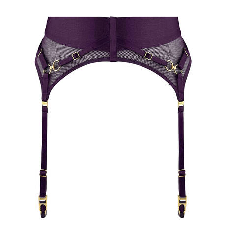 Bordelle 5 pieces lingerie set Nara Deep Purple