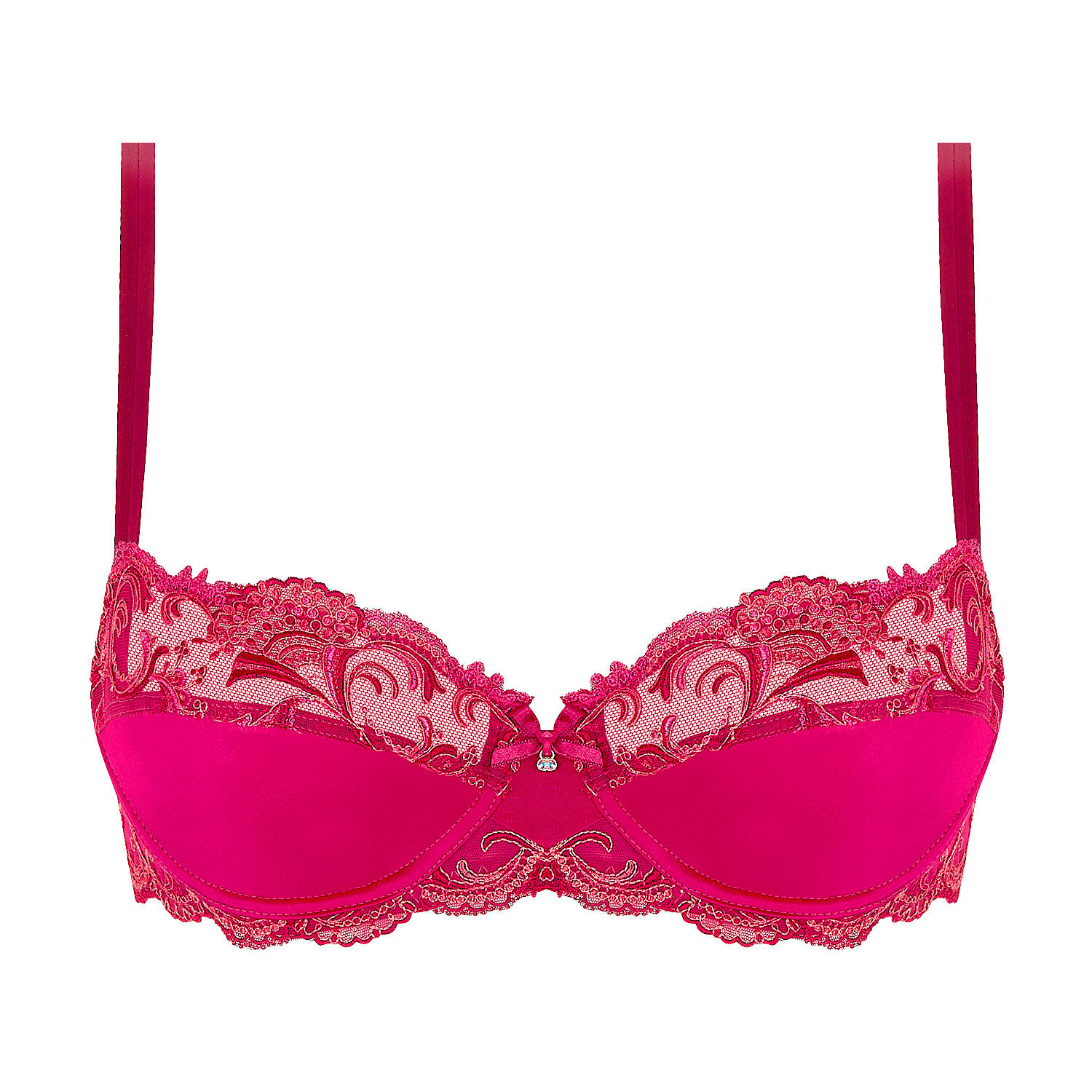 Silk demi-cup bra Lise Charmel Splendeur Soie