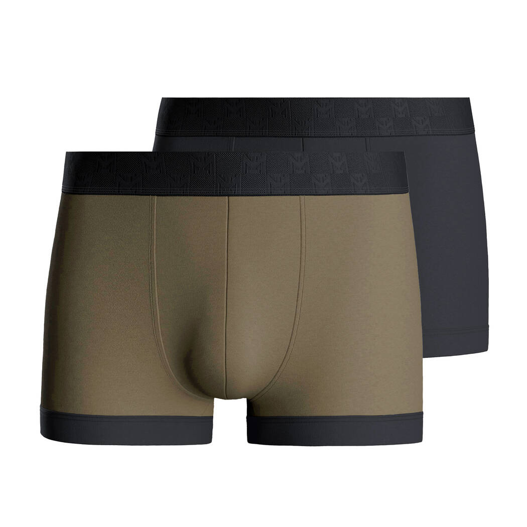 Cotton 2-pack men's boxer briefs Impetus Flint