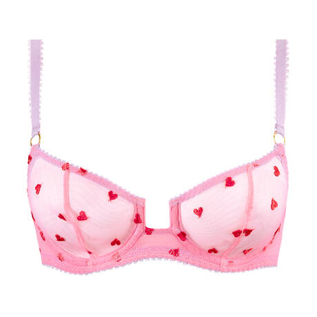 Demi-cup bra Dora Larsen Priya Heart