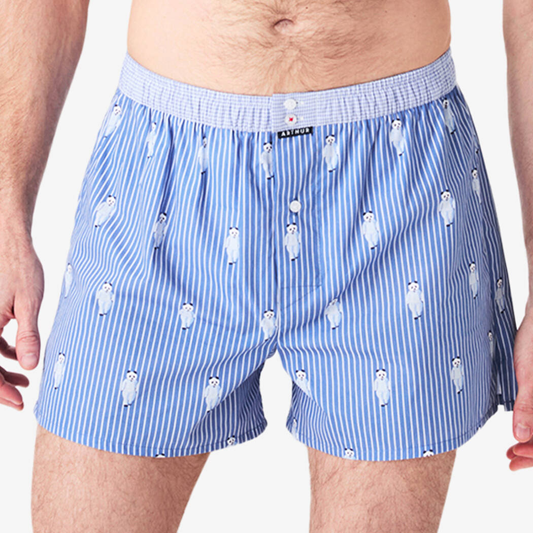 Cotton men's jockstrap boxer shorts Arthur Essentiels