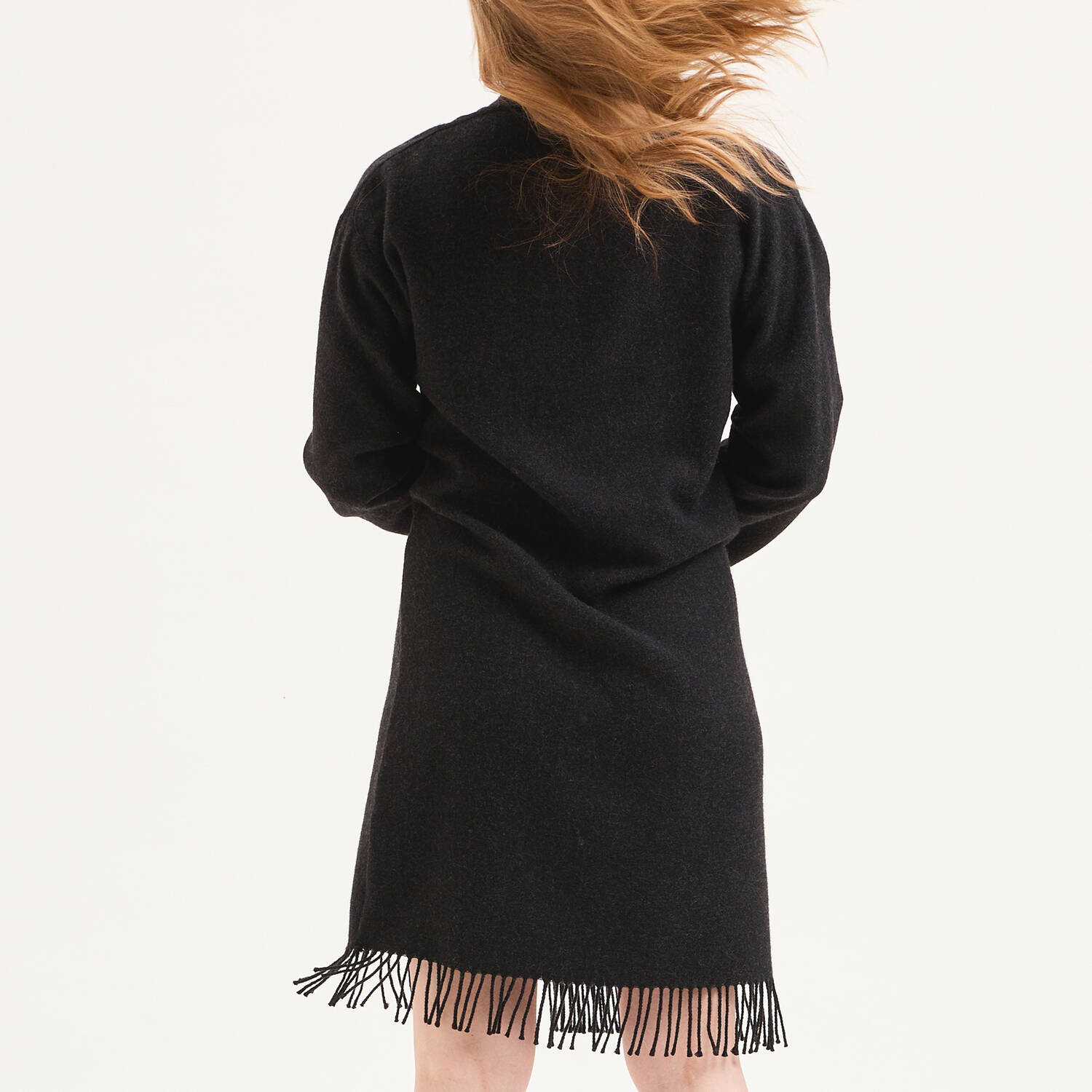 Wool long poncho Laurence Tavernier Laurence