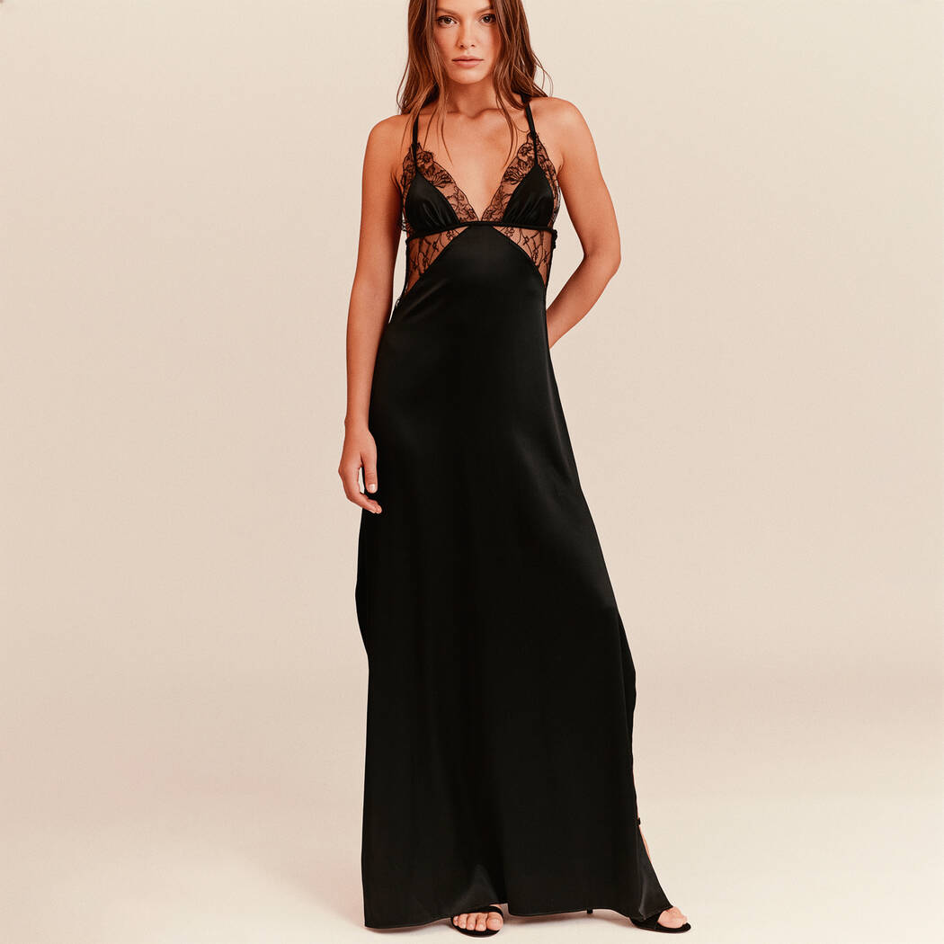 Silk and lace dress and skirt LIVY Dahlia Street