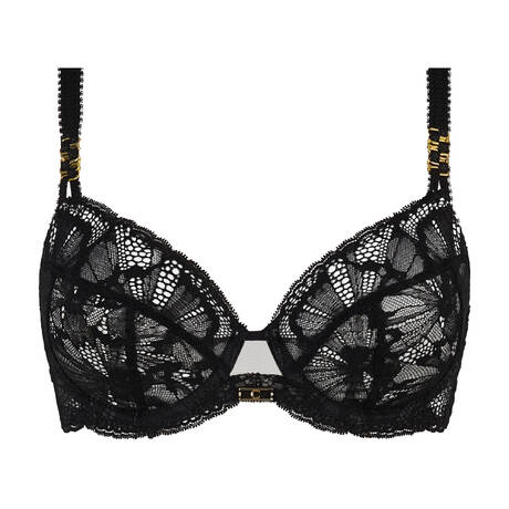 Chantelle 3 pieces lingerie set Muse Black