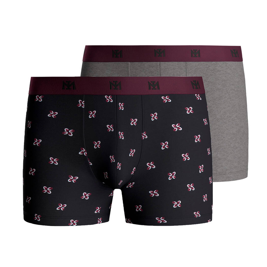 Cotton 2-pack men's boxer briefs Impetus Vortex