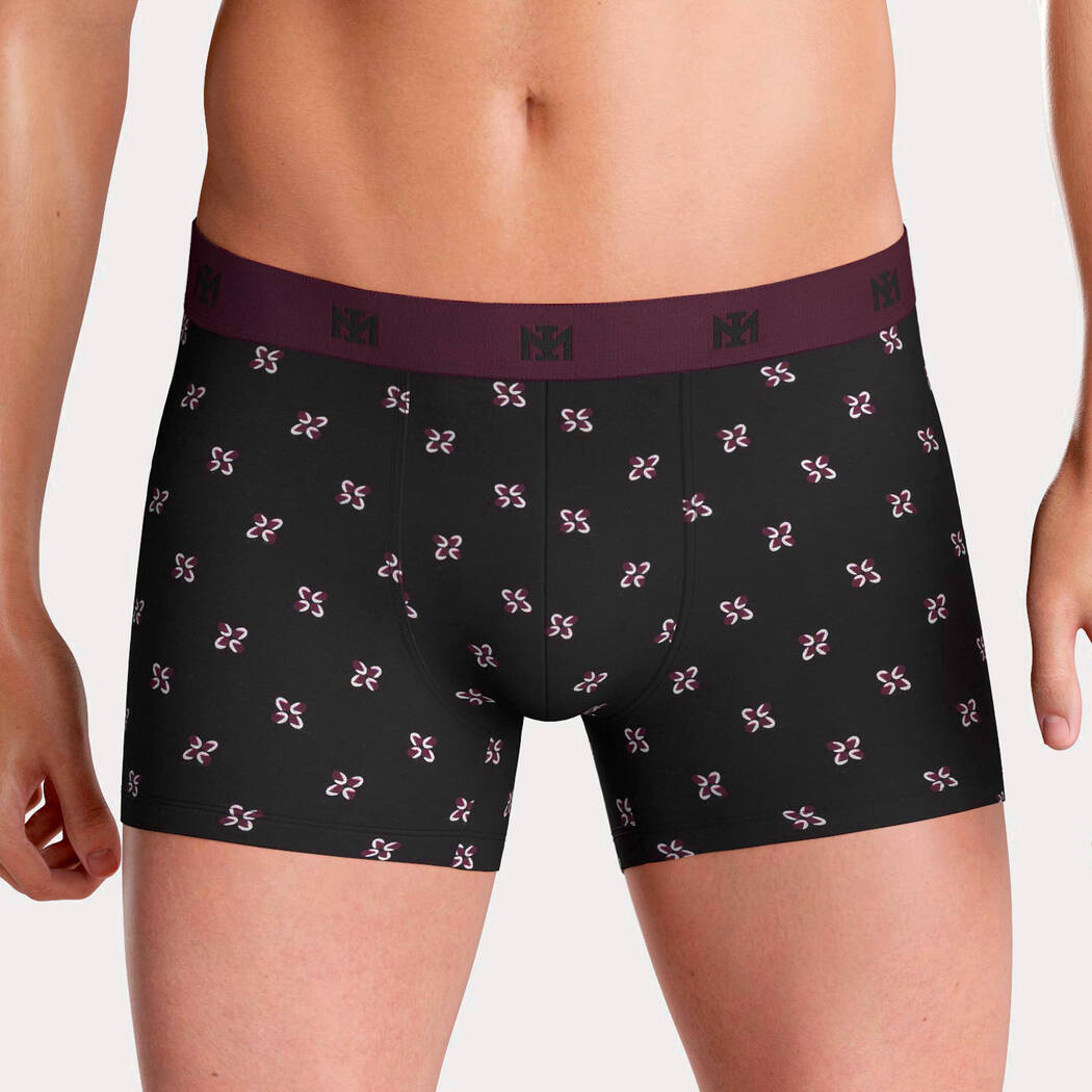 Cotton men's boxer brief Impetus Vortex