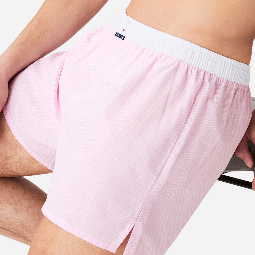 Cotton men's jockstrap boxer shorts Arthur Essentiels