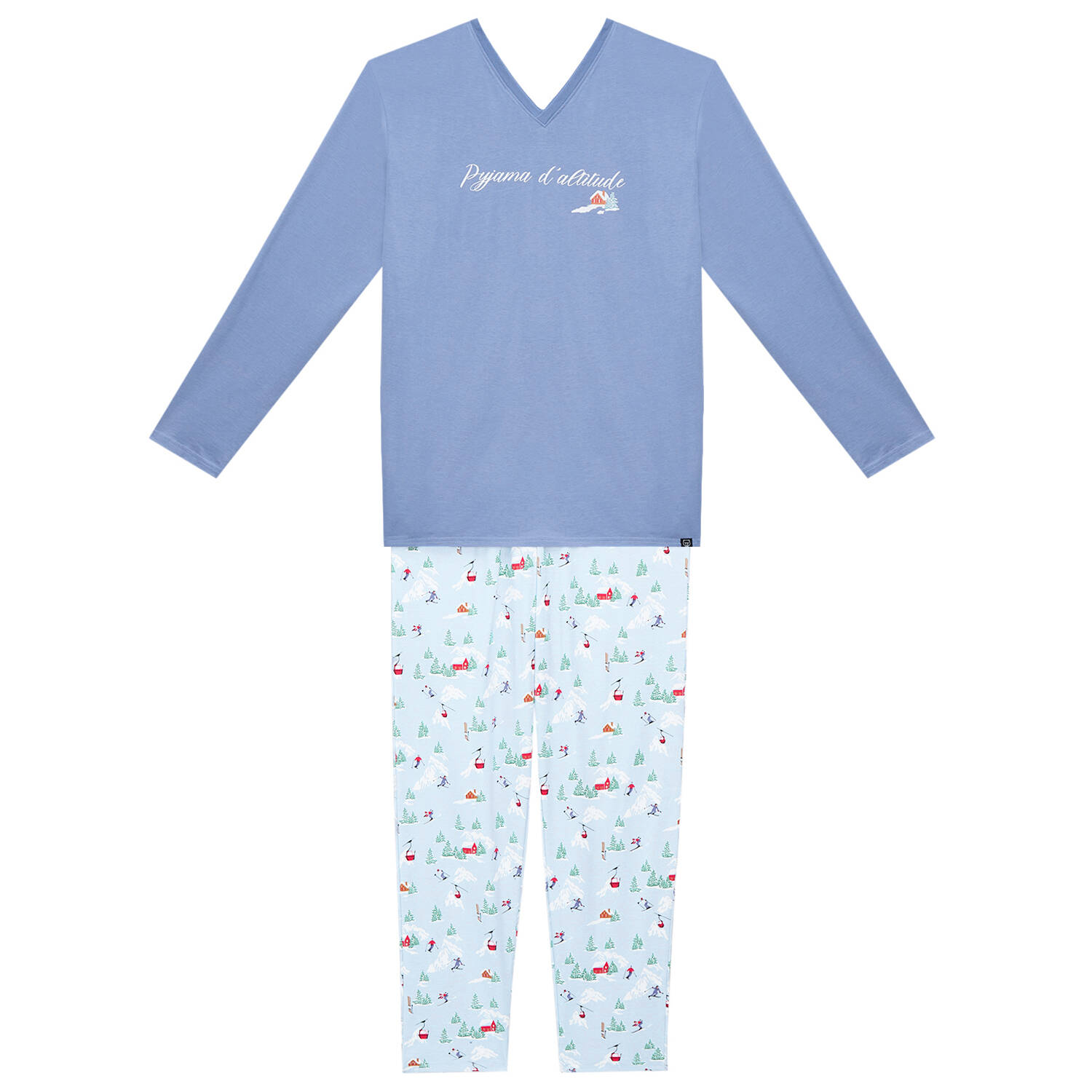 Cotton men's pajamas Arthur Les Chaleureux