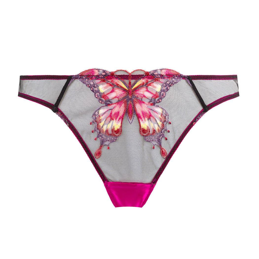 Brief Fleur du Mal Butterfly Embroidery
