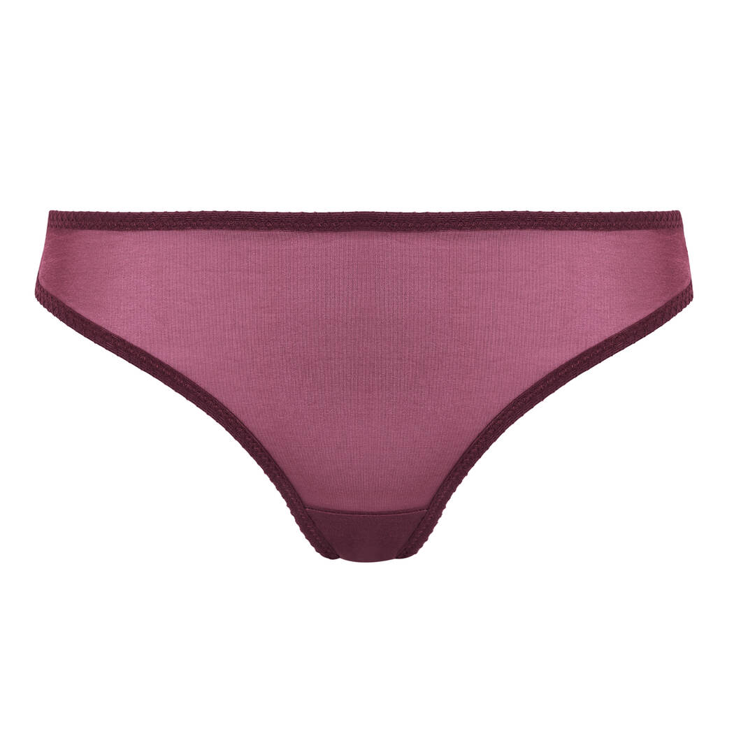 Gossard 2 pieces lingerie set Glossies Grape Wine