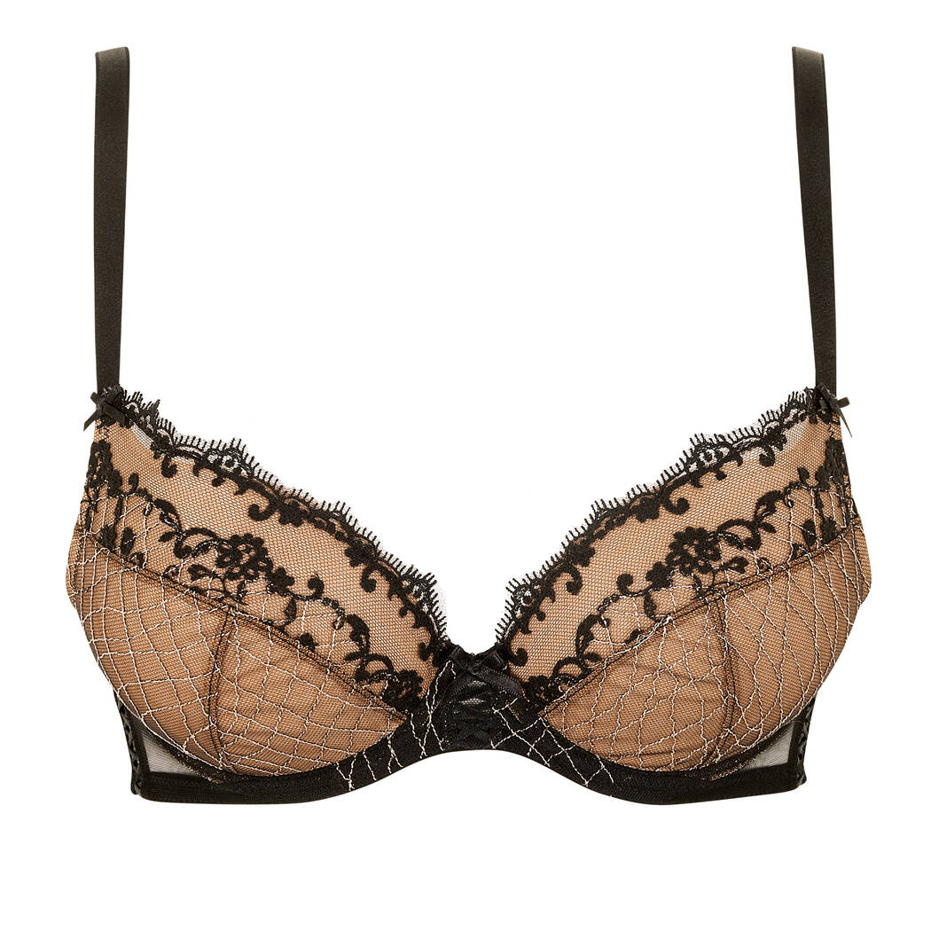 Gossard 2 pieces lingerie set Lacage Black