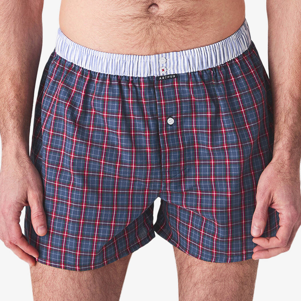 Cotton men's jockstrap boxer shorts Arthur Essentiels